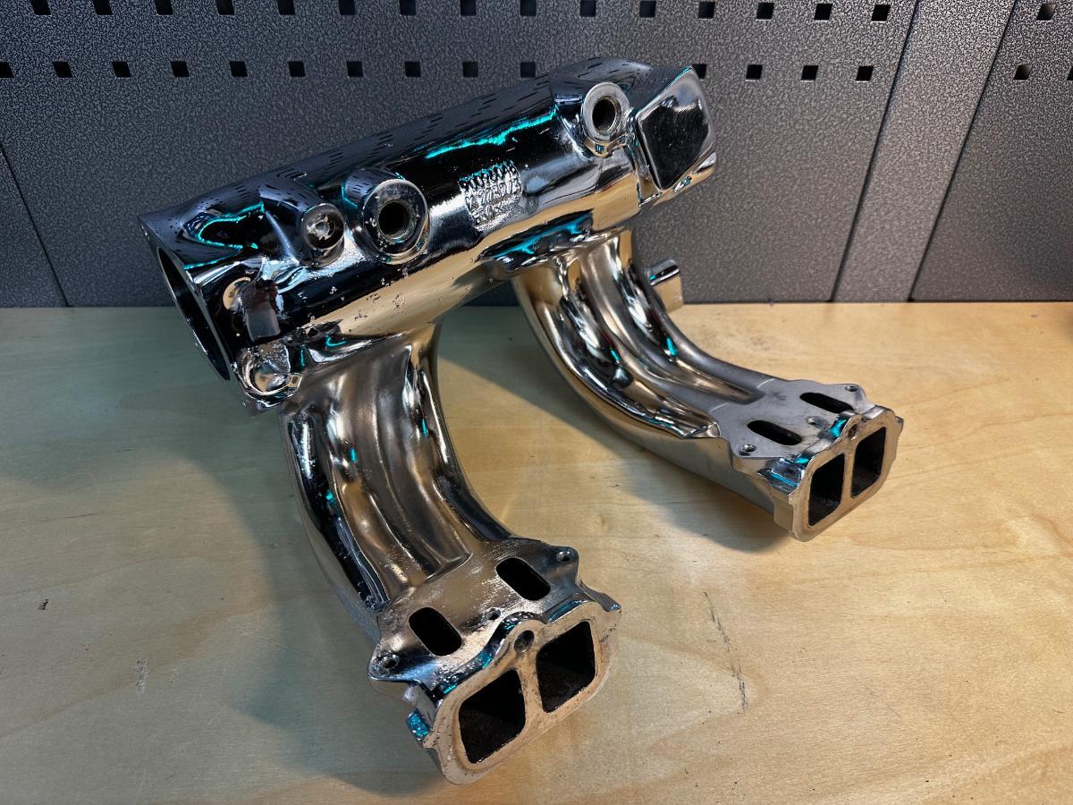 Chrome Rocker Cover and Plenum Chamber - Parts For Sale - Opel Manta ...